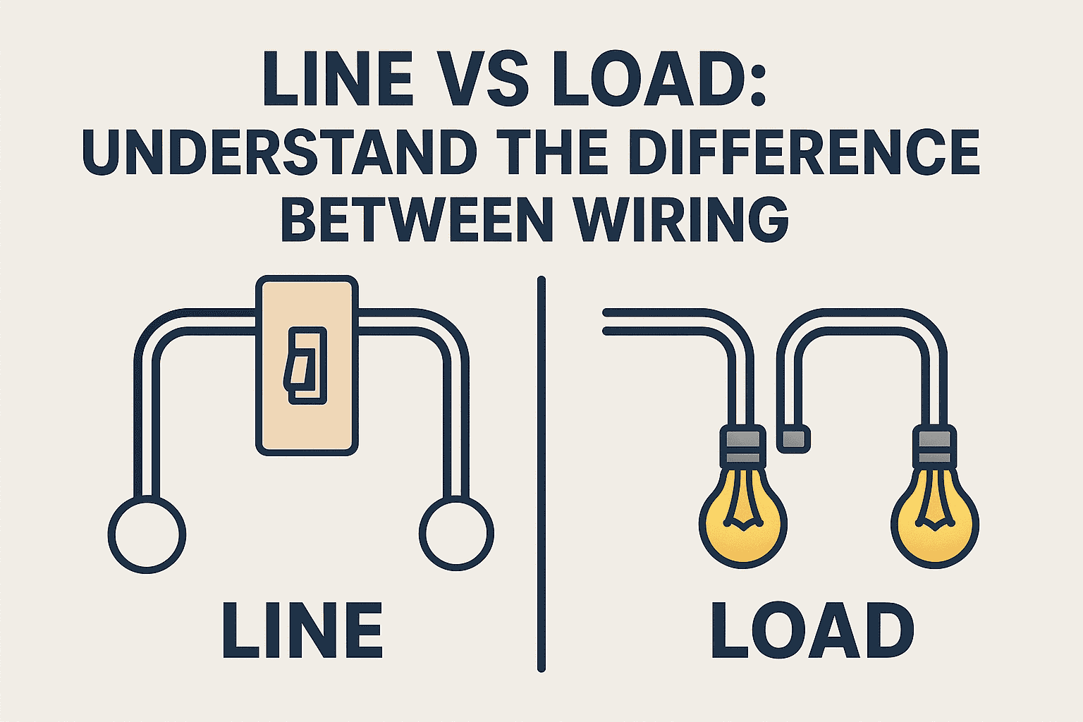 Line vs Load: Understand the diffrence between wiring - Brea Electric ...